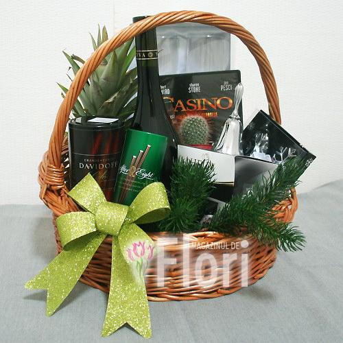 Cos cadou cu produse